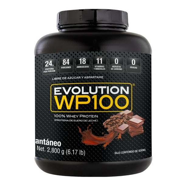 EVOLUTION. Proteína de Suero de Leche, WP100, Whey Protein, 2800 Gramos ...