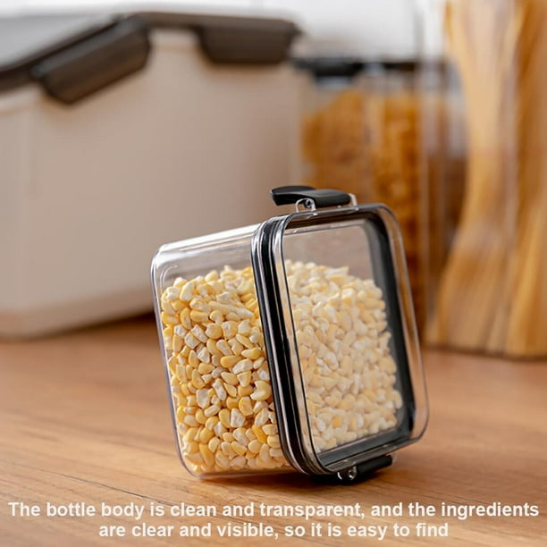 Cereal Storage Container Airtight Food Fresh Box Airtight Food Square ...