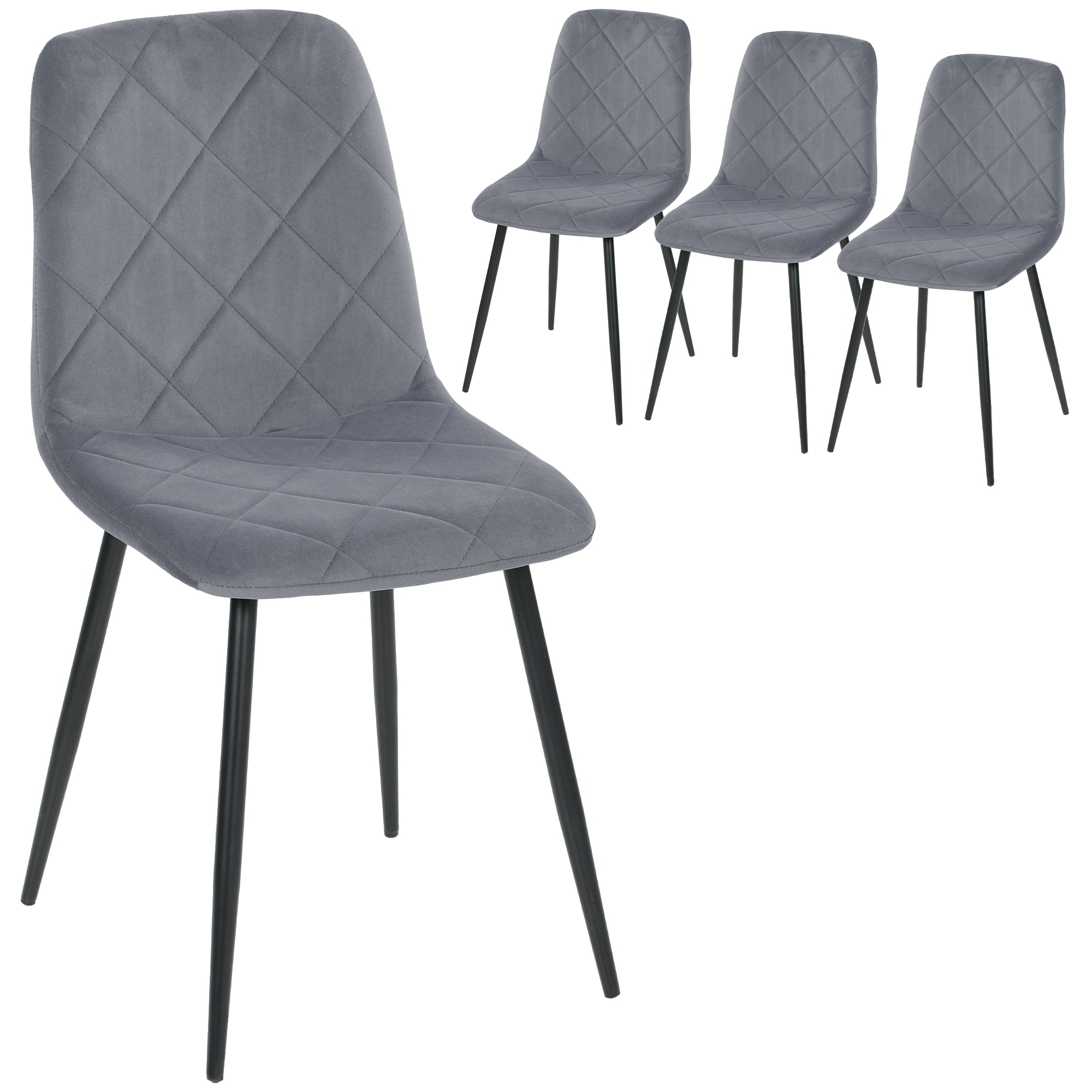Click here for Homcom Dining Chairs Set Of 4  Kitchen Chair With... prices