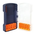 Heavy Duty Drill Bit Organizer Box Holder Removable Compartments ...