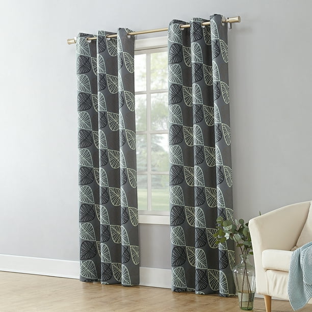 Mainstays Blackout Energy Efficient Grommet Single Curtain Panel ... Mainstays Blackout Energy Efficient Grommet Single Curtain Panel ...