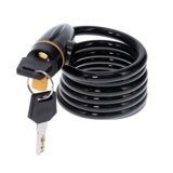 Muddy Treestand Cable Lock, 6' Long, 1/4'' rubber-coated cable ...