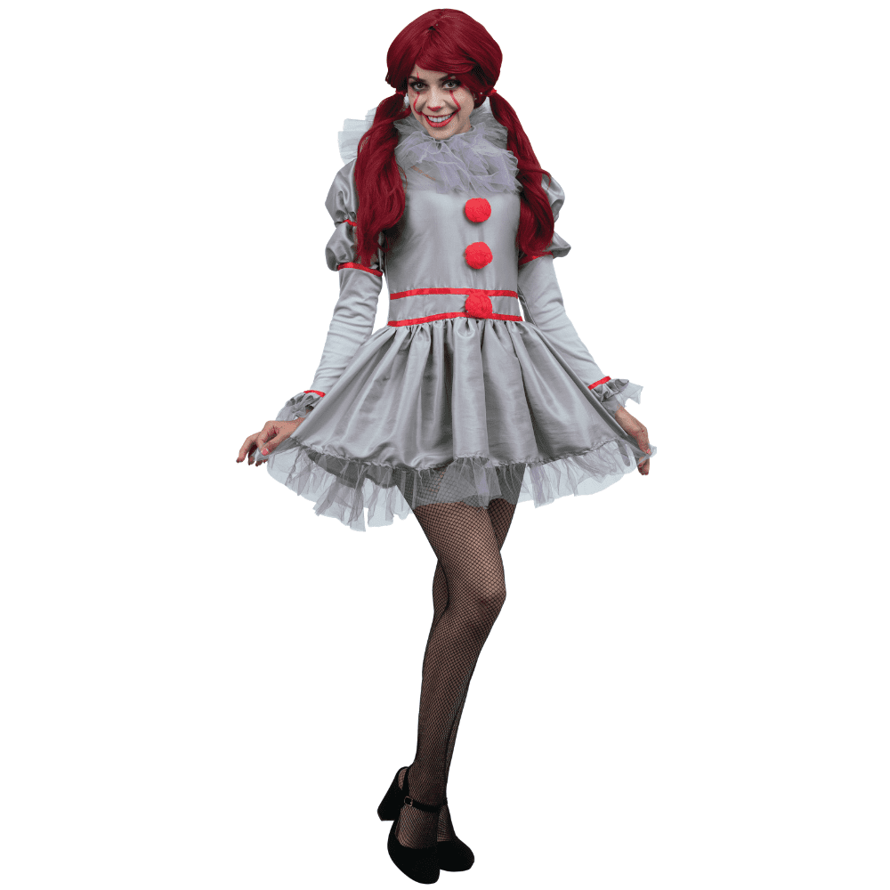 Disfraz Pennywise 2017 mujer deluxe halloween licencia oficial ...
