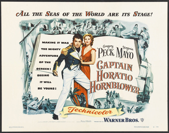 Captain Horatio Hornblower - movie POSTER (Style B) (11" x 14") (1951 ...