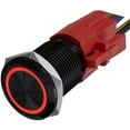 fengchenda Waterproof 12V Metal Push Button Switch 22Mm Led Light Self ... fengchenda Waterproof 12V Metal Push Button Switch 22Mm Led Light Self ...