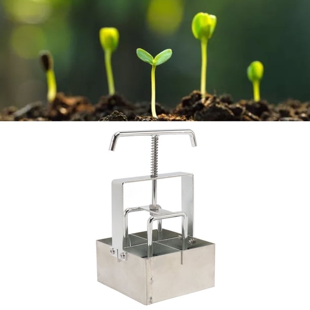 Manual Soil Block Maker, Handheld 2 Inch Soil Block Maker Ejection ...