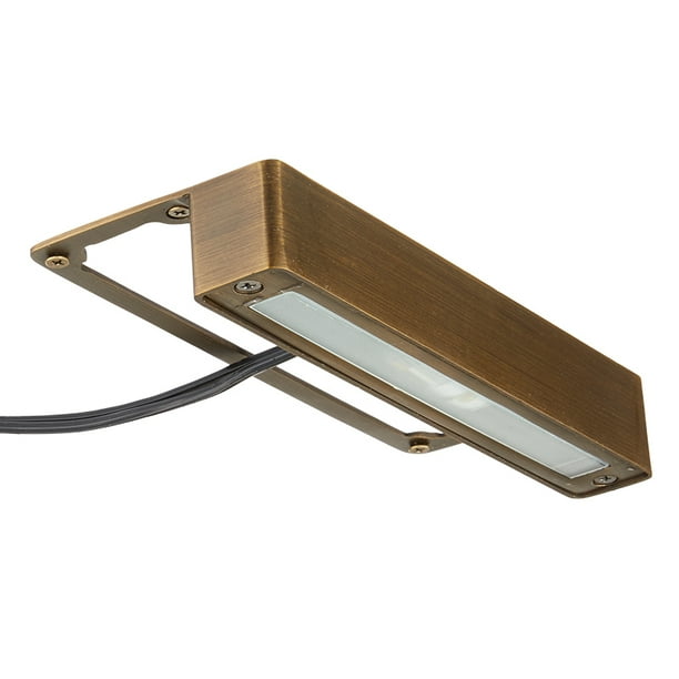 VOLT 12V Hardscape Light, Cast Brass - Walmart.com