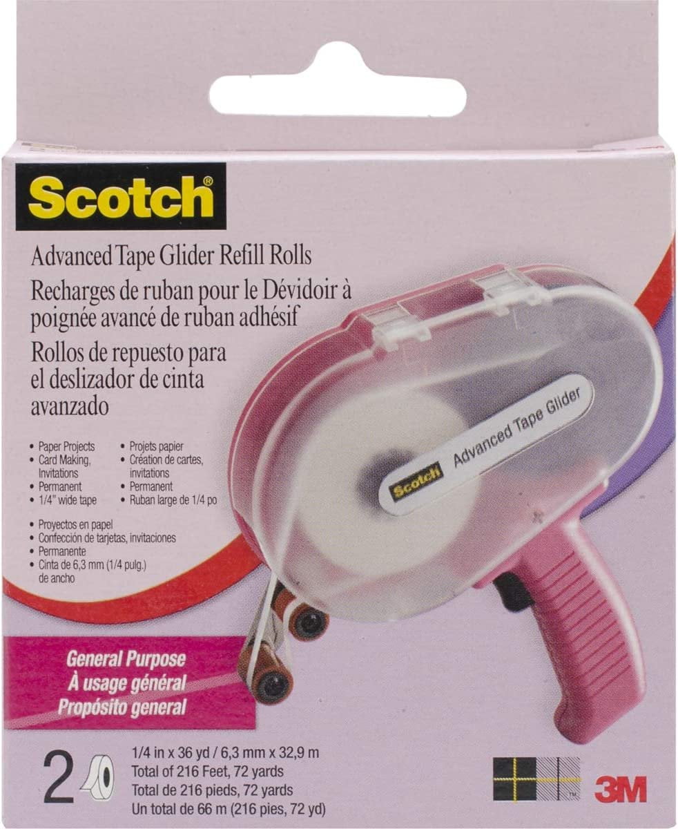 Scotch 085-R 1/4-Inch by 36-Yard ATG General Purpose Advanced Tape ...