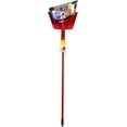 O-Cedar Pet Pro Power Corner Broom with Advanced Step-on Dust Pan for ...