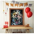 5D DIY Diamond Painting Kit, Full Drill Art, Anime Demon Slayer Decor ...