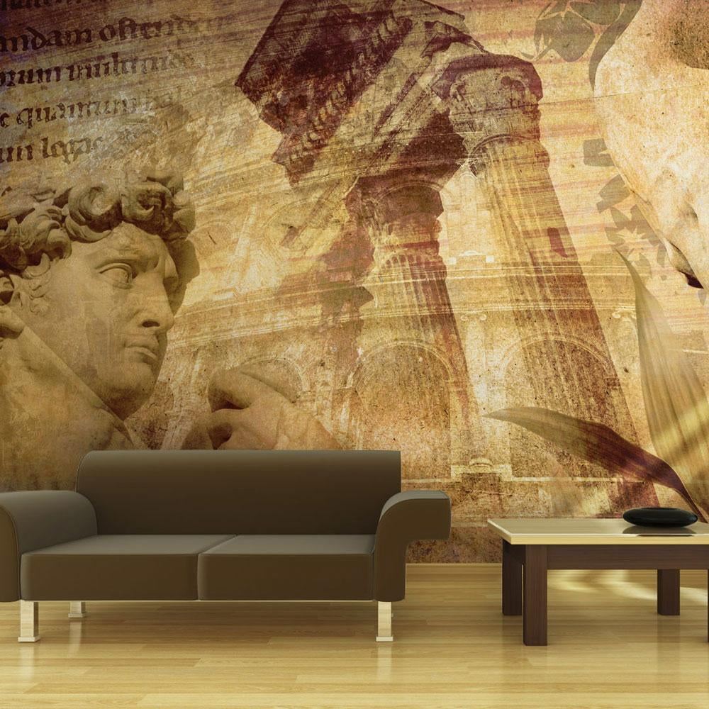 Tiptophomedecor Cityscape Wallpaper Wall Mural - Greek Collage ...
