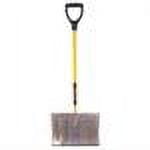 Structron Aluminum Snow Shovel With 18 In. Head, Wear Strip, 42 In ...