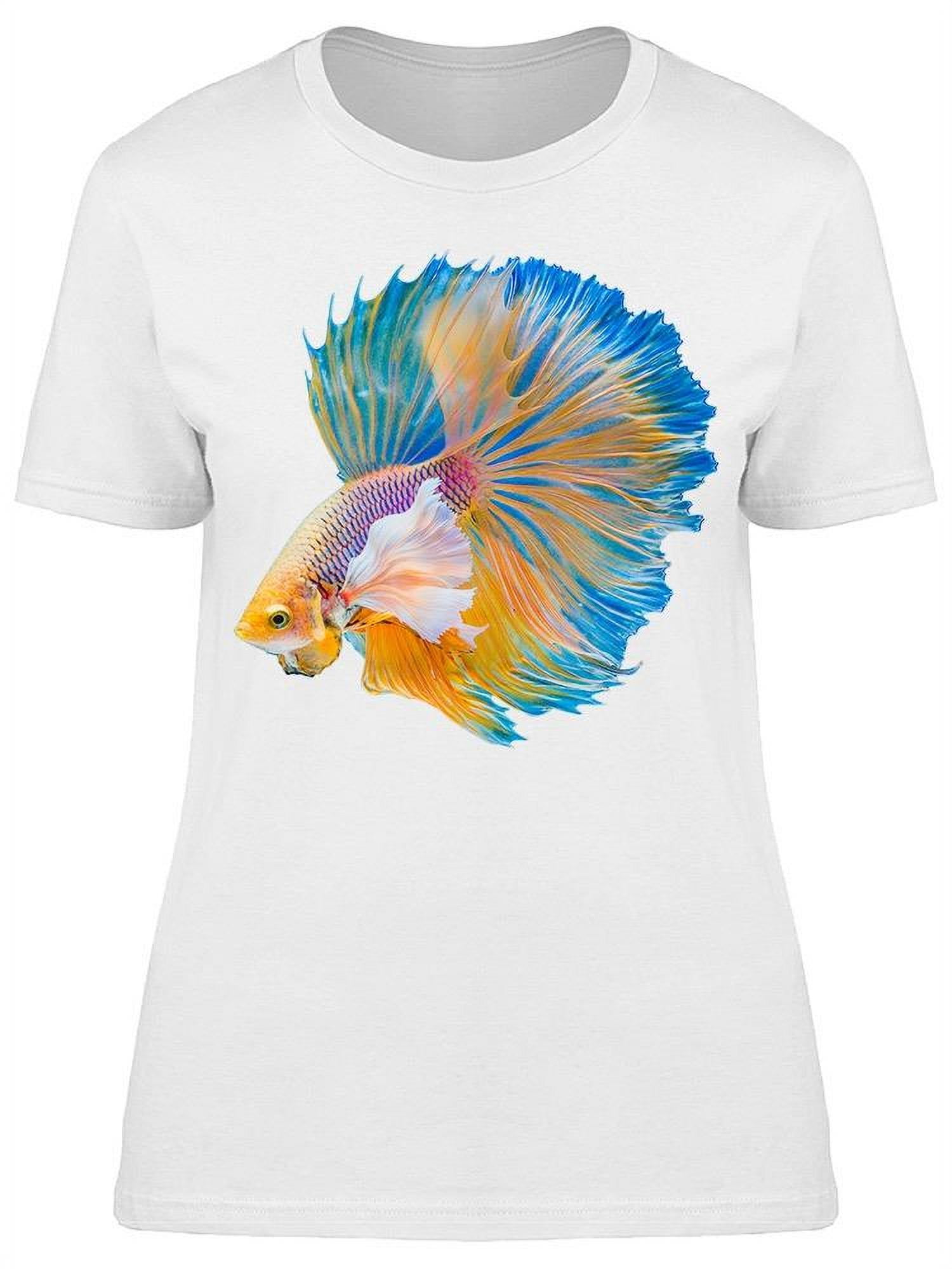 Incredible Color Combo Betta T-Shirt Women -Image by Shutterstock ...