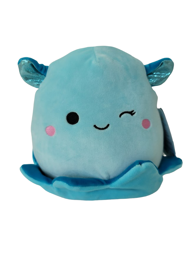 Squishmallows Official Kellytoys Plush 7.5 Inch Loretta the Blue Dumbo ...