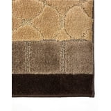 Custom Size Brown Beige Runner Rug Geometric Volley Dessign Cut to Size ...