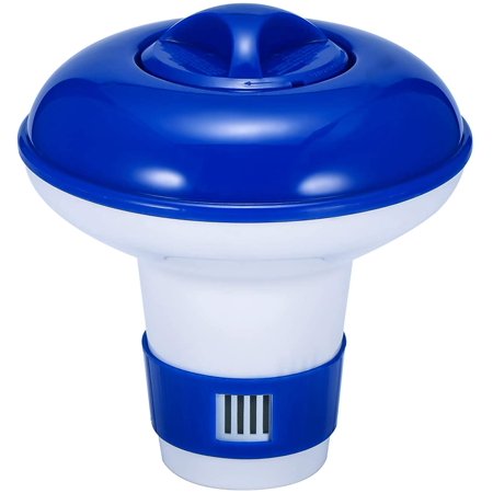 SurrmeFloating Chlorine Dispenser, Swimming Pool Spa Chemical Dispenser ...