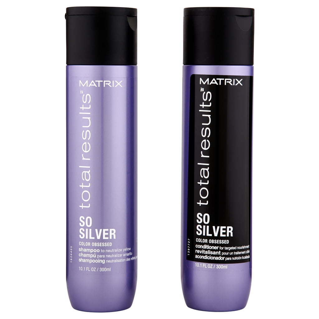 Click here for Matrix Total Results So Silver Shampoo & Condition... prices