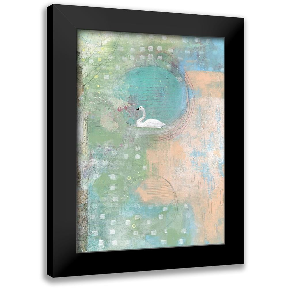 Ogren, Sarah 11x14 Black Modern Framed Museum Art Print Titled - Swan ...