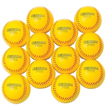 11'' Yellow Practice Softball - Walmart.com