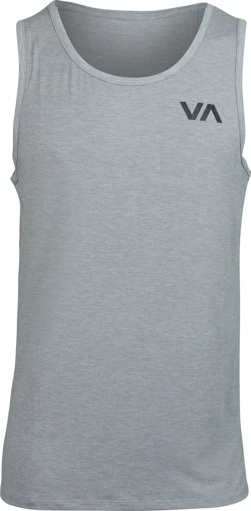 RVCA Mens VA Sport VA Vent Performance Tank Top - Heather Gray ...