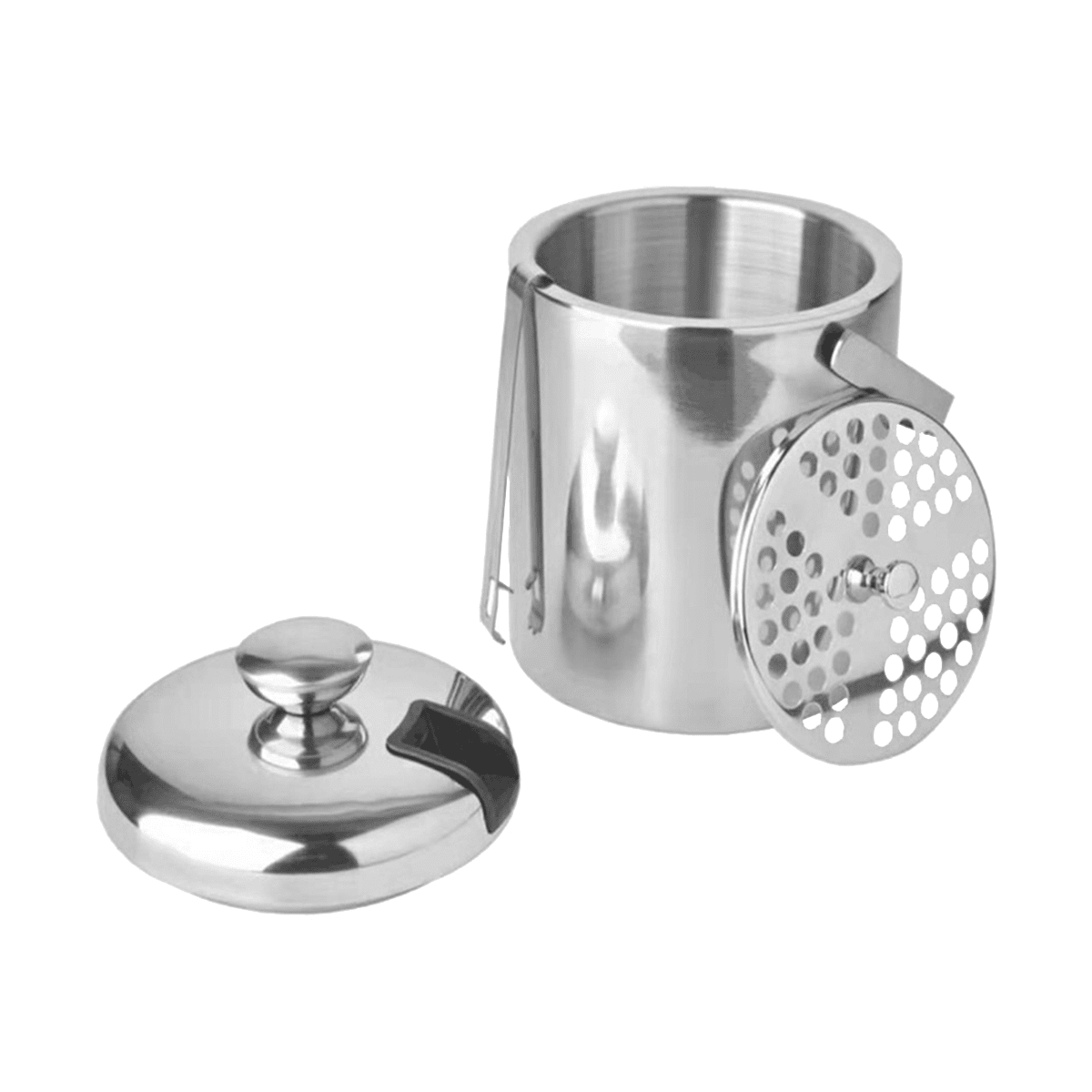 Click here for Unbranded Insulated Ice Bucket With Lid Double Wal... prices