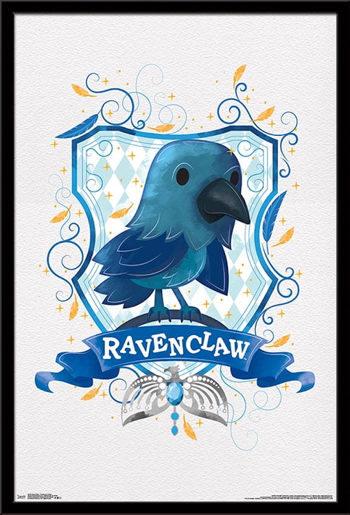 The Wizarding World: Harry Potter - Ravenclaw Charm Wall Poster, 22.375 ...