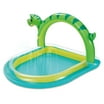 Funsicle Lagoon Blue OctaClear Inflatable Swimming Pool, Octagonal ...