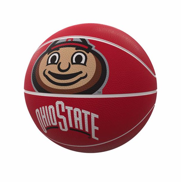 Logo Brands 191-91FR-1 Ohio State Mascot Official-Size Rubber ...