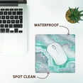 3dRose, Image of Trendy Luxury Aqua Mint Quartz and Gray Gemstone Agate ...
