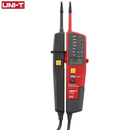 UT18C Digital Voltmeter 100V~690V LCD Display Voltage Continuity Tester ...