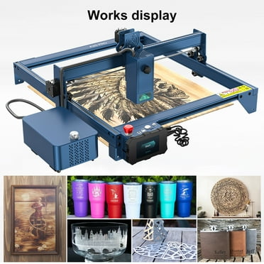 FoxAlien CNC Router Machine Vasto, 3-Axis Linear Rails and Bearings ...