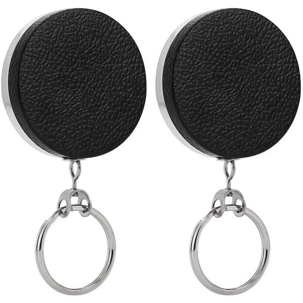 Deezio Retractable Holder Reel with Belt Clip, Key Holder Clip on, Key ...