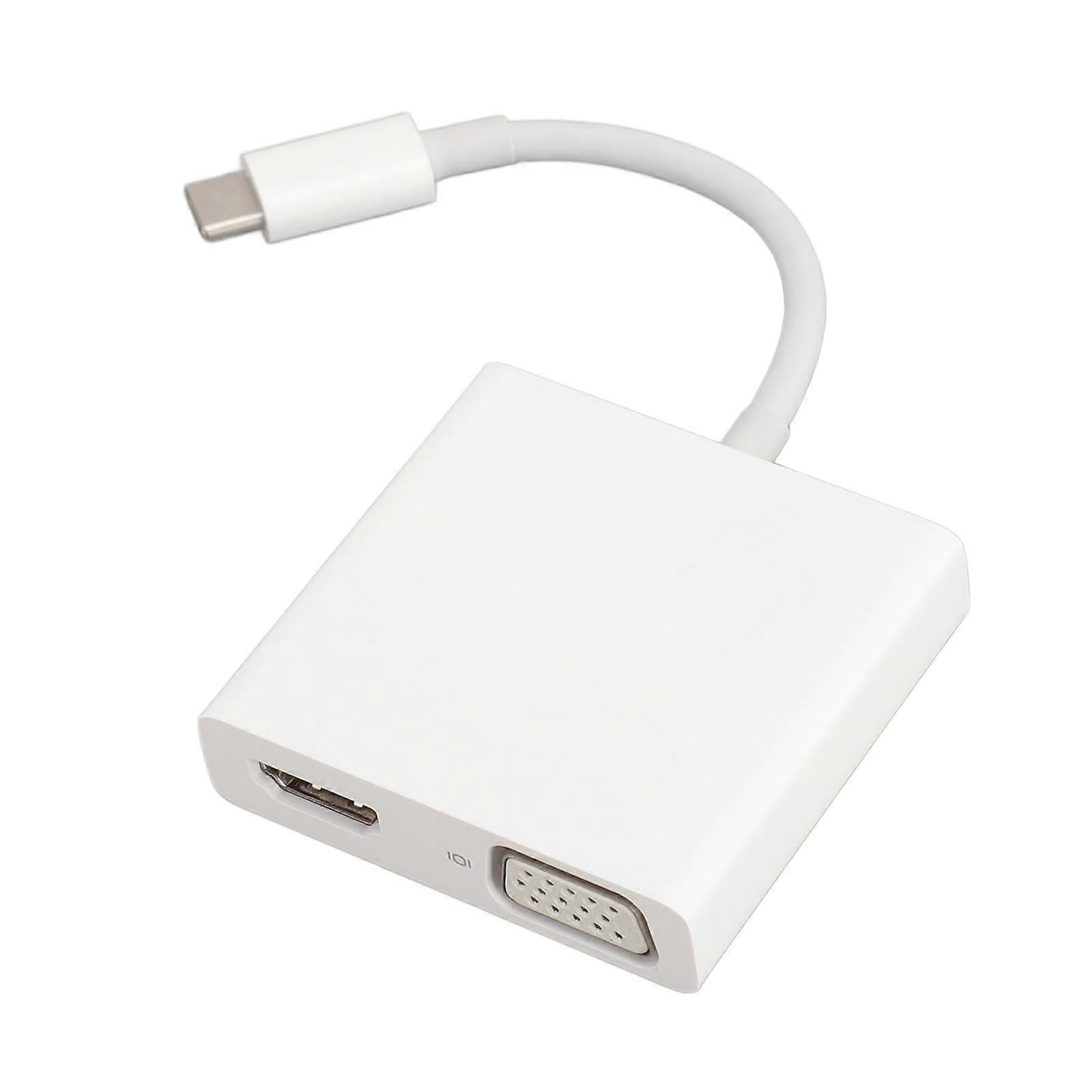 USB 3.0 Type C to HD Multimedia Interface VGA Adapter, USB Type C ...