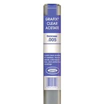 Grafix Clear Overlay Film, 5 mil Thick, 20 x 25 ft Roll, Archival ...
