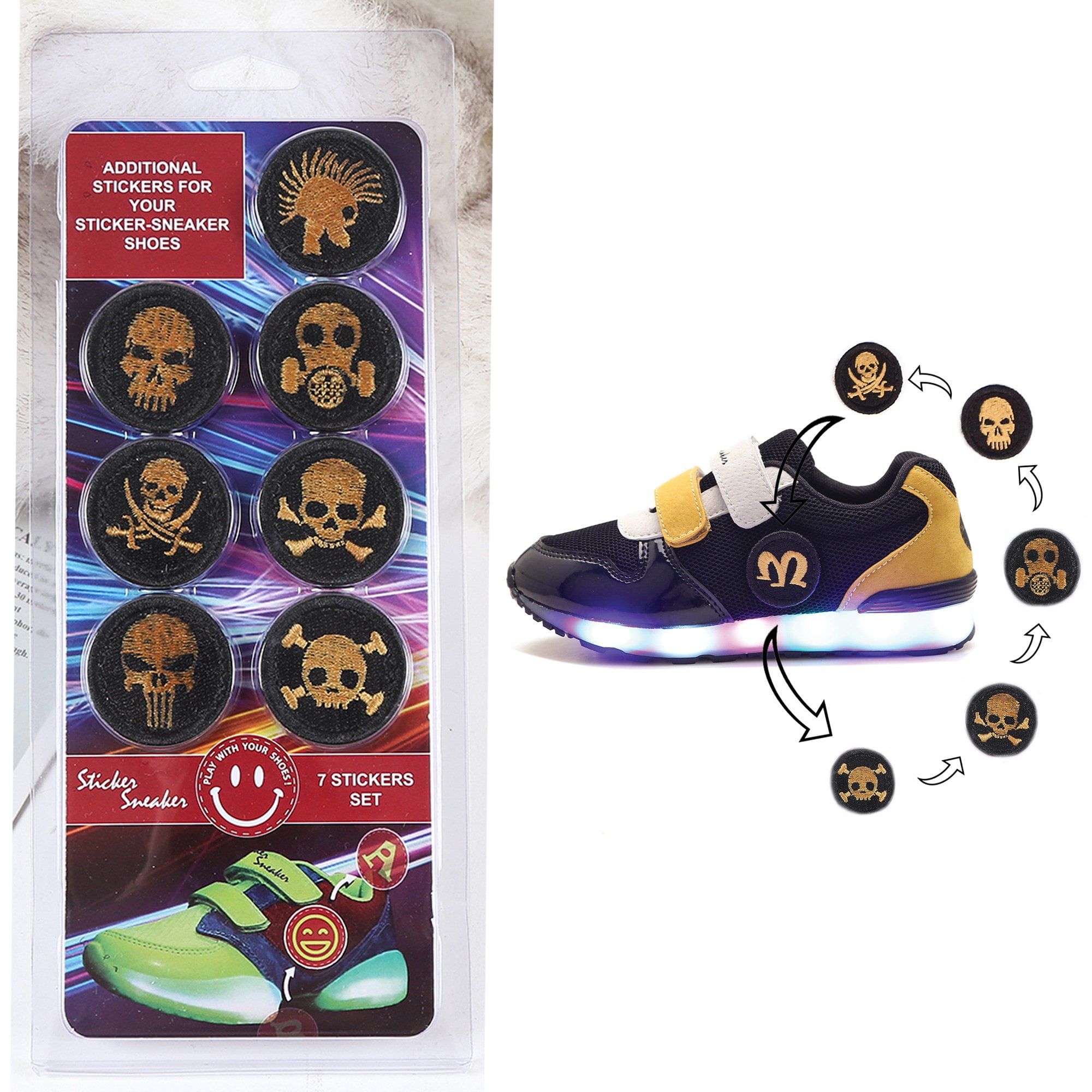 Optional Theme Stickers for Sticker Sneaker - Walmart.com