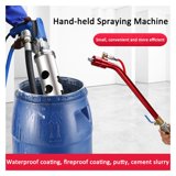 Portable High Pressure Waterproof Spraying Machine Polyurethane Putty ...