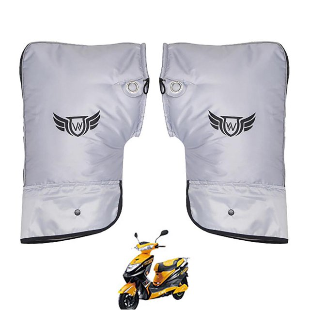 Handlebar Muffs Motorcycle Coldproof Commuter Bicycle Bar Warmer Covers ...