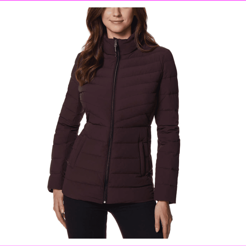 32 Degrees Ladies' 4-Way Stretch Jacket L/Eggplant - Walmart.com