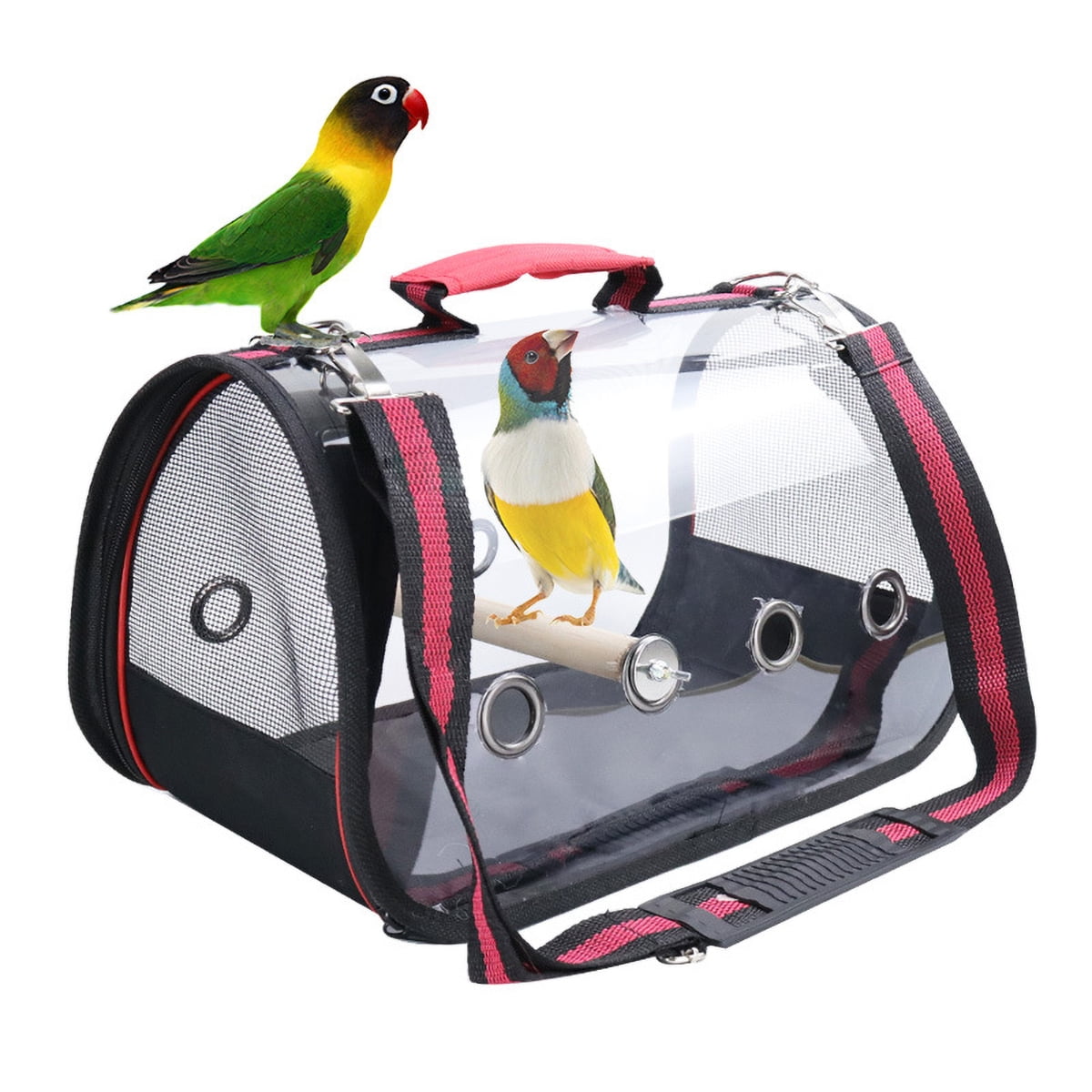 Small Bird Travel Cage Carrier,Birds Parrots Travel Carriers Bags ...