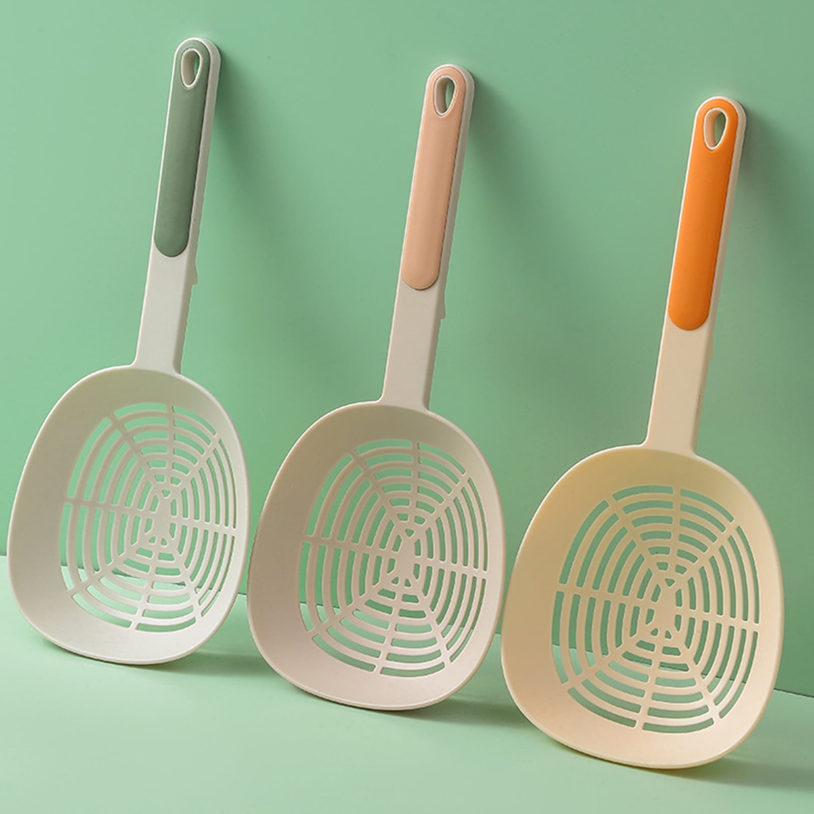 Cheers.US Scoop Colander Strainer Spoon, Slotted Spoon for Cooking ...