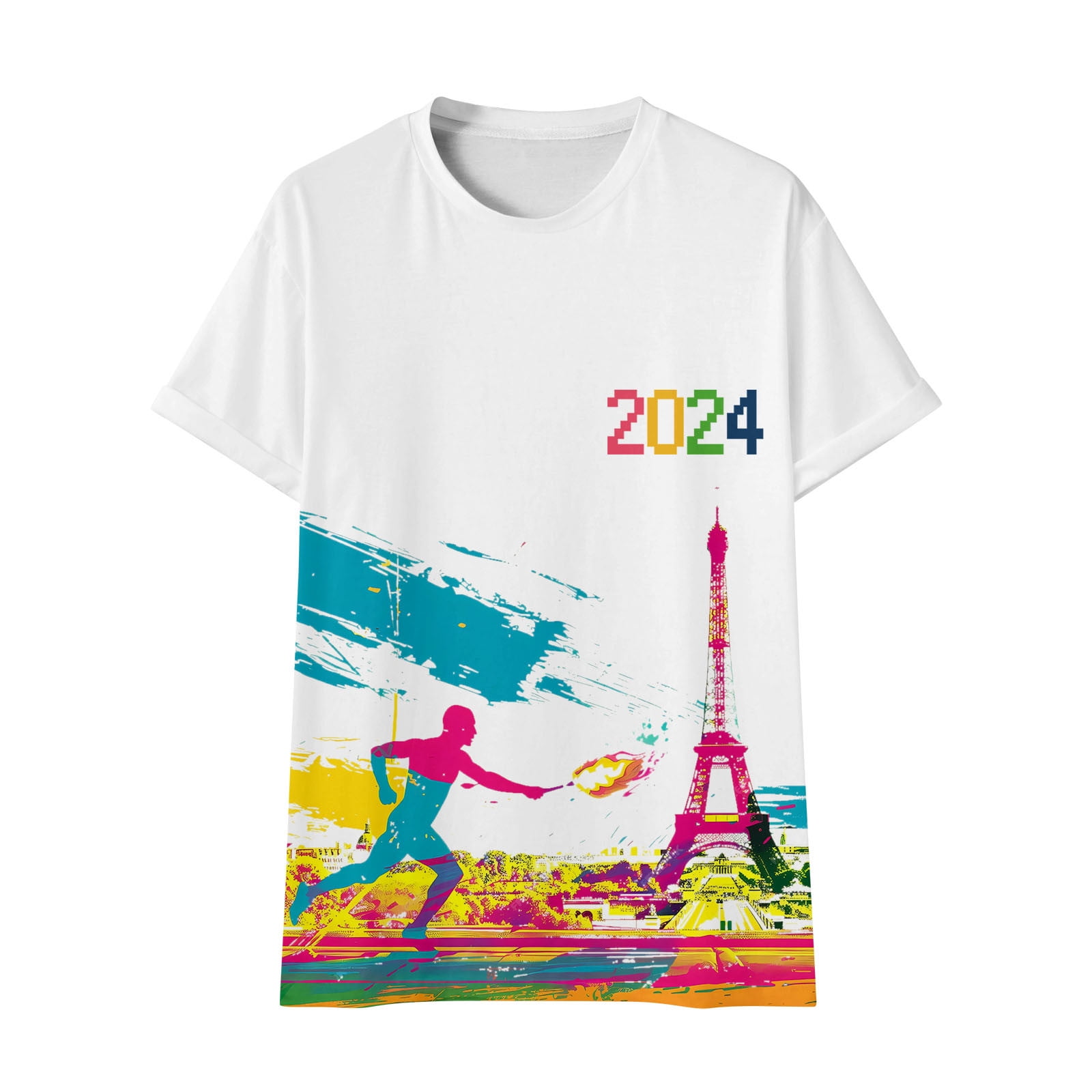 Playeras Lisas Para Hombre, Camisetas De Verano De Manga Corta Con ...