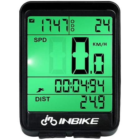 cioeupo Bicycle Speedometer and Odometer Waterproof Cycle Cycling ...