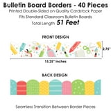 Big Dot of Happiness Cute and Colorful School - Scalloped Classroom ...