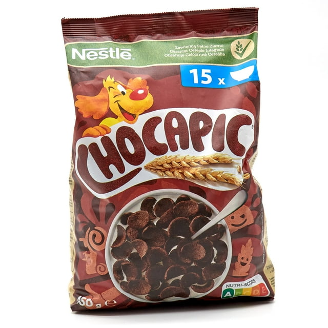 Nestle Chocapic Wholegrain Chocolate Cereal 450g - Walmart.com