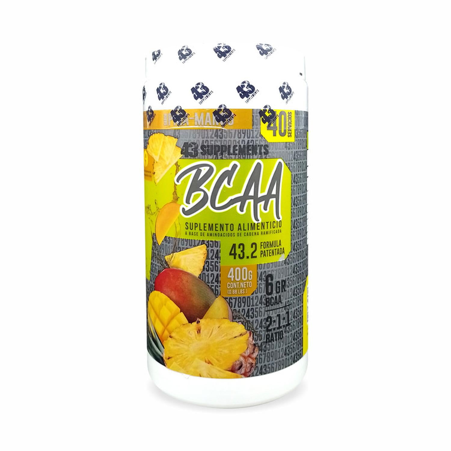 BCAA 350GR 35 Servicios 43 Suplements Suplemento Alimenticio 43 ...