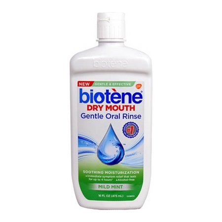 Biotene Dry Mouth Wash Gentle Oral Rinse, Mild Mint, 16 Oz - Walmart.com
