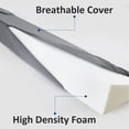 Adjustable Bed Wedge Pillow with Foam - Gap Filler Suitable for ...