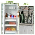 Moclever Drink Organizer for Fridge, Spring Loaded Fridge Can Dispenser ...