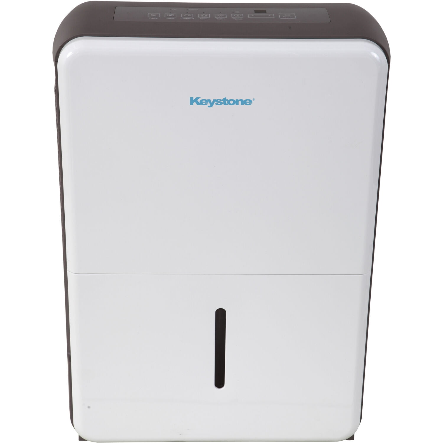 Keystone 50 pt 4,500 sq ft Dehumidifier in White - Energy Efficient ...