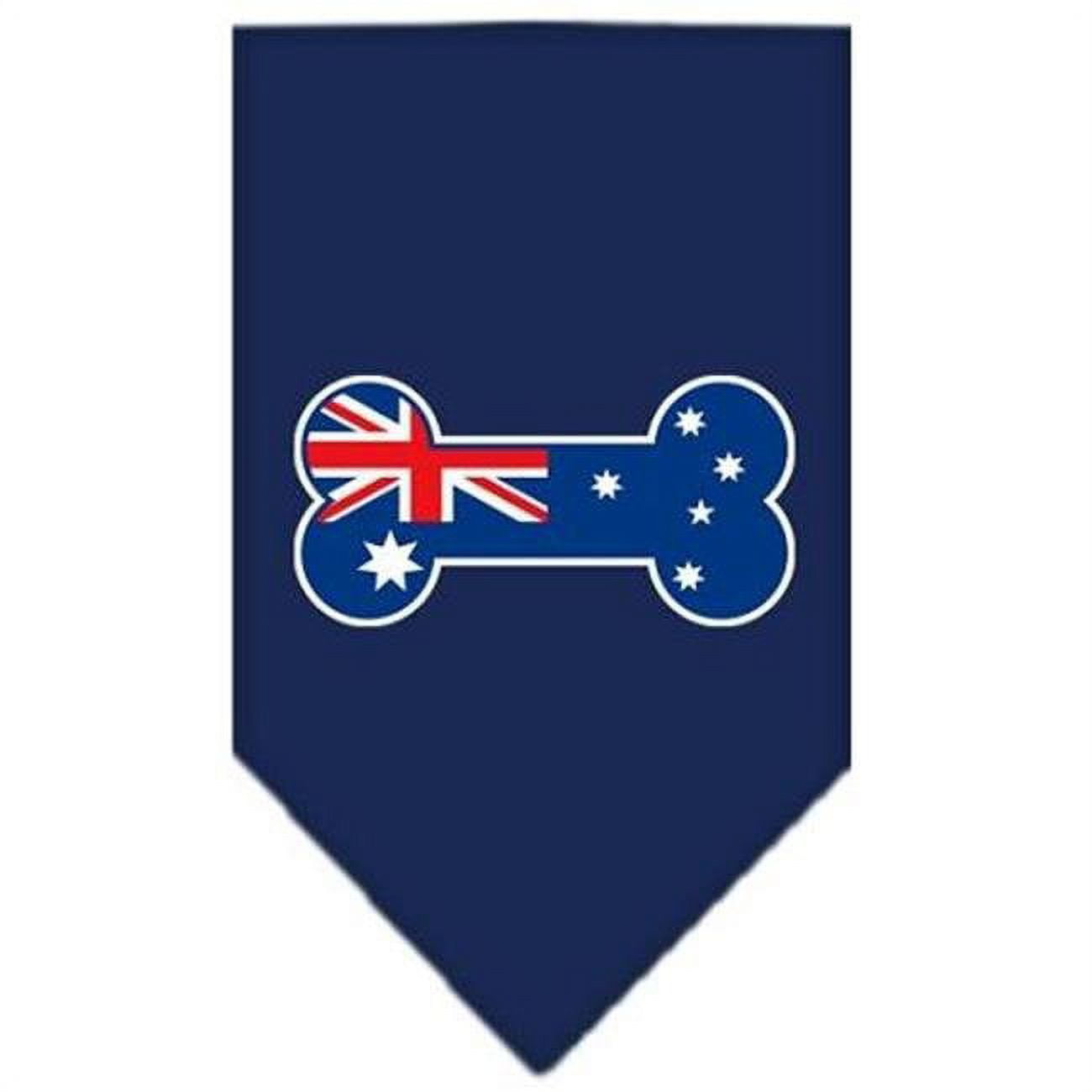 Bone Flag Australian Screen Print Bandana Navy Blue large - Walmart.com